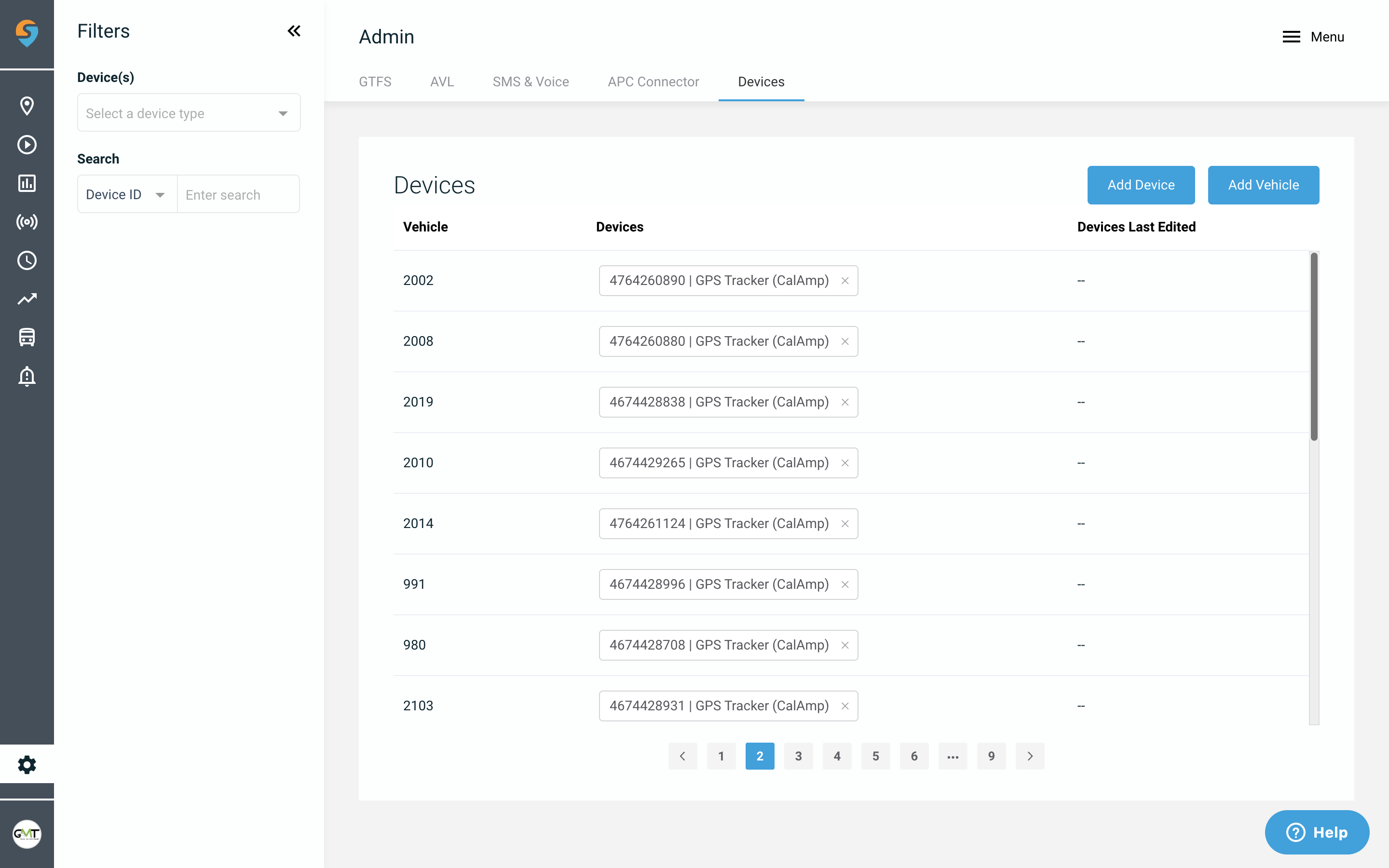Vehicles & Devices View – Swiftly Help Center